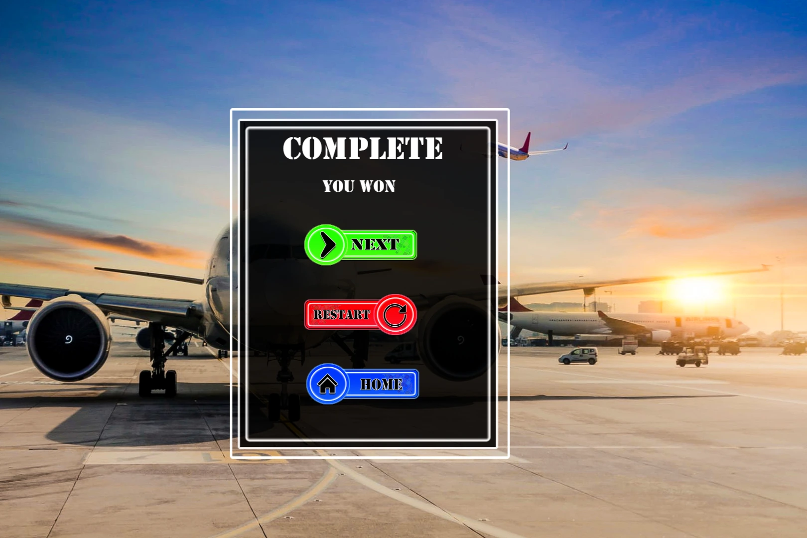 Plane Simulation Game UI Pack – Flight & Aviation HUD (Unity All ...