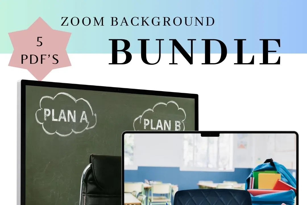 School Themed Virtual Backgrounds for Zoom and Teams - DiverseMediaShop